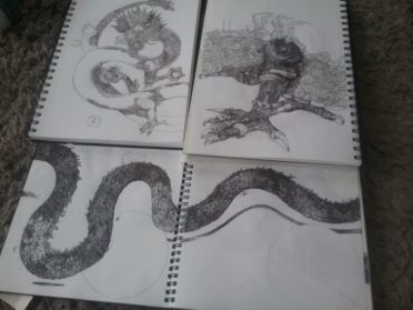 Dragon Monster Drawing Photo - Drawing Skill