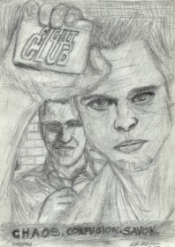 Edward Norton Drawing Beautiful Art - Drawing Skill