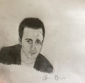 Edward Norton Drawing Photo - Drawing Skill