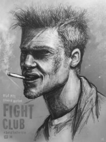 Fight Club Drawing Amazing - Drawing Skill