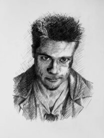 Fight Club Drawing Picture - Drawing Skill