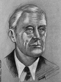 Franklin D Roosevelt Drawing Amazing - Drawing Skill