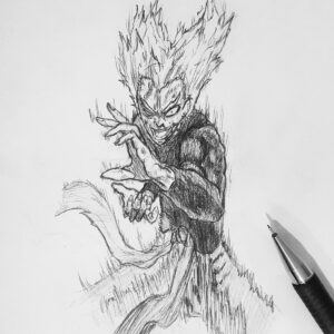 Garou Drawing Amazing - Drawing Skill
