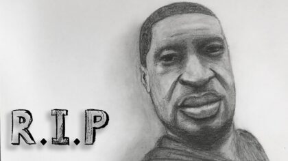 George Floyd Drawing Image - Drawing Skill