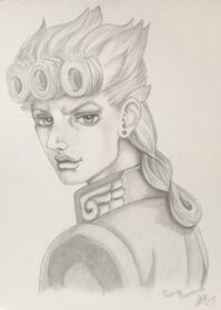 Giorno Giovanna JoJos Bizarre Adventure Drawing Pics - Drawing Skill