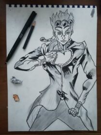 Giorno Giovanna JoJos Bizarre Adventure Drawing Realistic - Drawing Skill