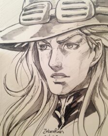 Gyro Zeppeli Drawing Realistic - Drawing Skill