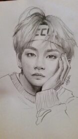 Kim Tae-Hyung Drawing Amazing - Drawing Skill
