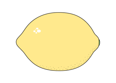 Lemon Drawing Best - Drawing Skill