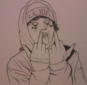 Lil Xan Drawing Photo - Drawing Skill