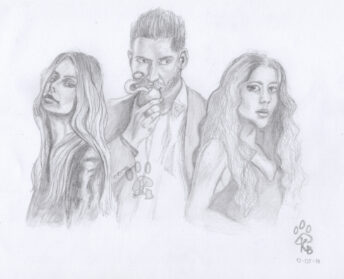 Lucifer Drawing - Drawing Skill