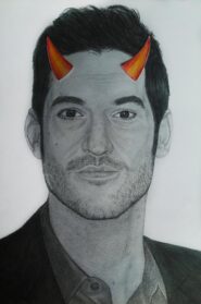 Lucifer Drawing Amazing - Drawing Skill