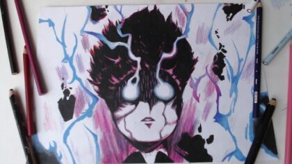 Mob Psycho 100 Drawing Beautiful Image - Drawing Skill