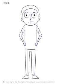 Morty Drawing Best - Drawing Skill