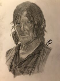 Norman Reedus Drawing - Drawing Skill