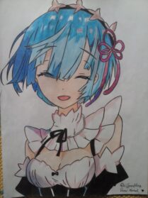 Rem Drawing - Drawing Skill