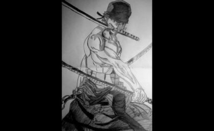 Roronoa Zoro Drawing Amazing - Drawing Skill