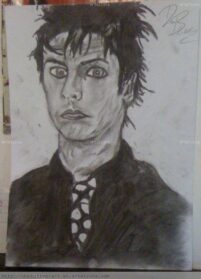 Singer Billie Joe Armstrong Drawing Sketch - Drawing Skill