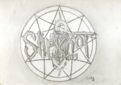 Slipknot Drawing Art - Drawing Skill
