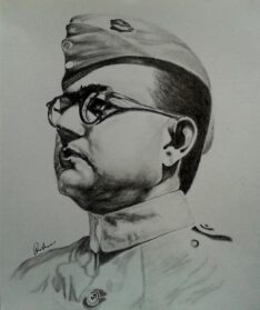 Subhas Chandra Bose Drawing Best - Drawing Skill