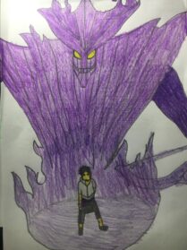 Susanoo Drawing Art - Drawing Skill