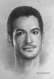 Tom Ellis Drawing Amazing - Drawing Skill