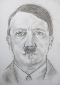 Adolf Hitler Drawing Beautiful Image - Drawing Skill