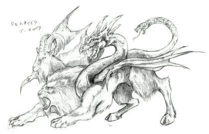 Chimeras Drawing Creative Art - Drawing Skill
