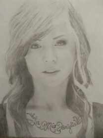 Christina Perri Drawing Photo - Drawing Skill