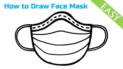 Face Mask Drawing - Drawing Skill