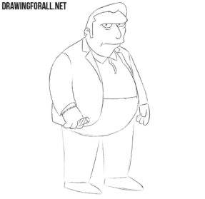 Fat People Drawing Beautiful Image - Drawing Skill