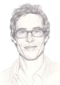 Harrison Wells Drawing - Drawing Skill