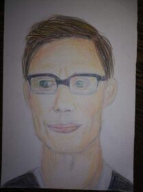 Harrison Wells Drawing Pic - Drawing Skill