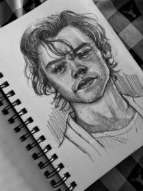 Harry Styles Drawing Realistic - Drawing Skill