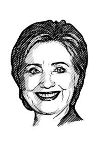 Hillary Clinton Drawing Amazing - Drawing Skill