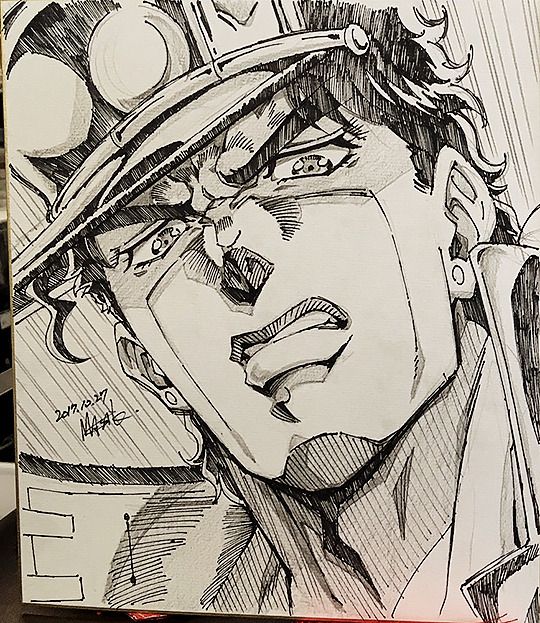 JoJo’s Bizarre Adventure Drawing Picture - Drawing Skill