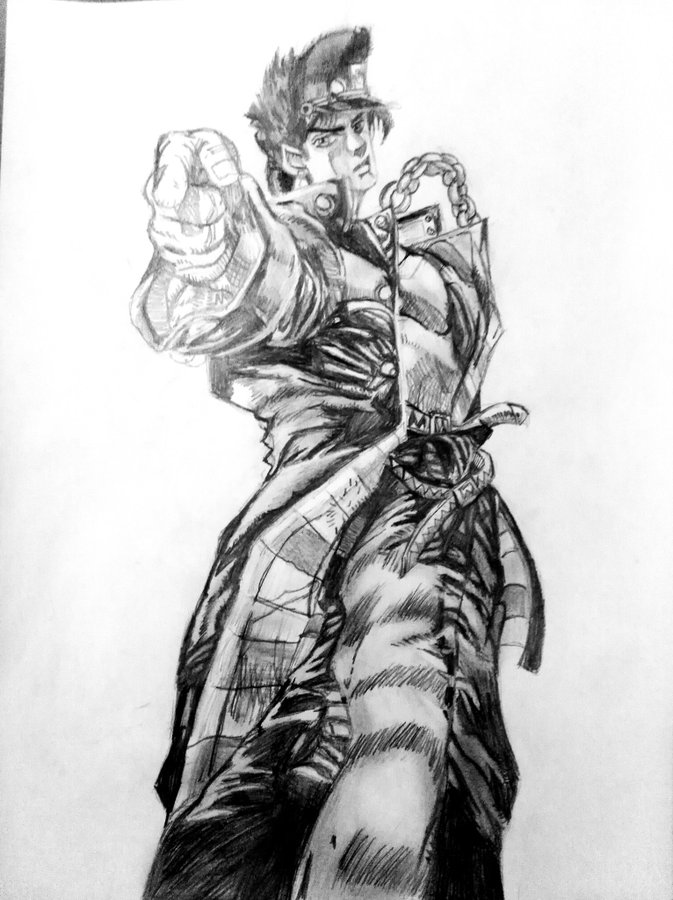 JoJo’s Bizarre Adventure Drawing Realistic - Drawing Skill