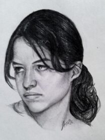 Michelle Rodriguez Drawing Amazing - Drawing Skill