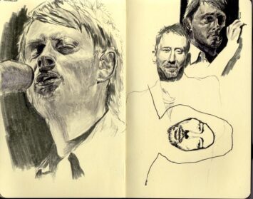Radiohead Art Drawing - Drawing Skill