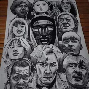 Squid Game Drawing Realistic - Drawing Skill