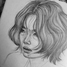 Squid Game Sae-Byeok Drawing - Drawing Skill