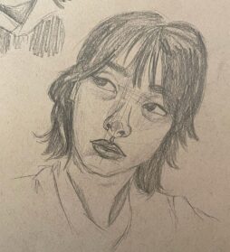 Squid Game Sae-Byeok Drawing Sketch - Drawing Skill