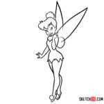 Tinkerbell Drawing Art - Drawing Skill