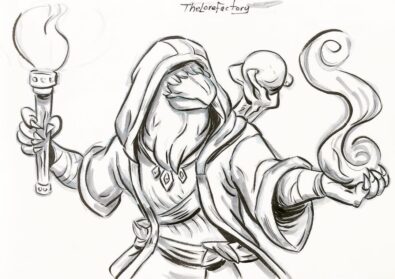 Warlock Best Drawing - Drawing Skill