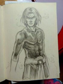 Warlock Drawing Photo - Drawing Skill