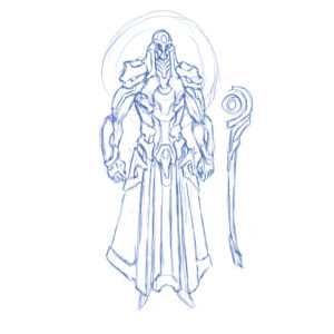 Warlock Drawing Pics - Drawing Skill