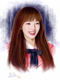 Chae Soo-Bin Drawing Photo - Drawing Skill