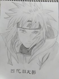 Minato Namikaze Drawing - Drawing Skill